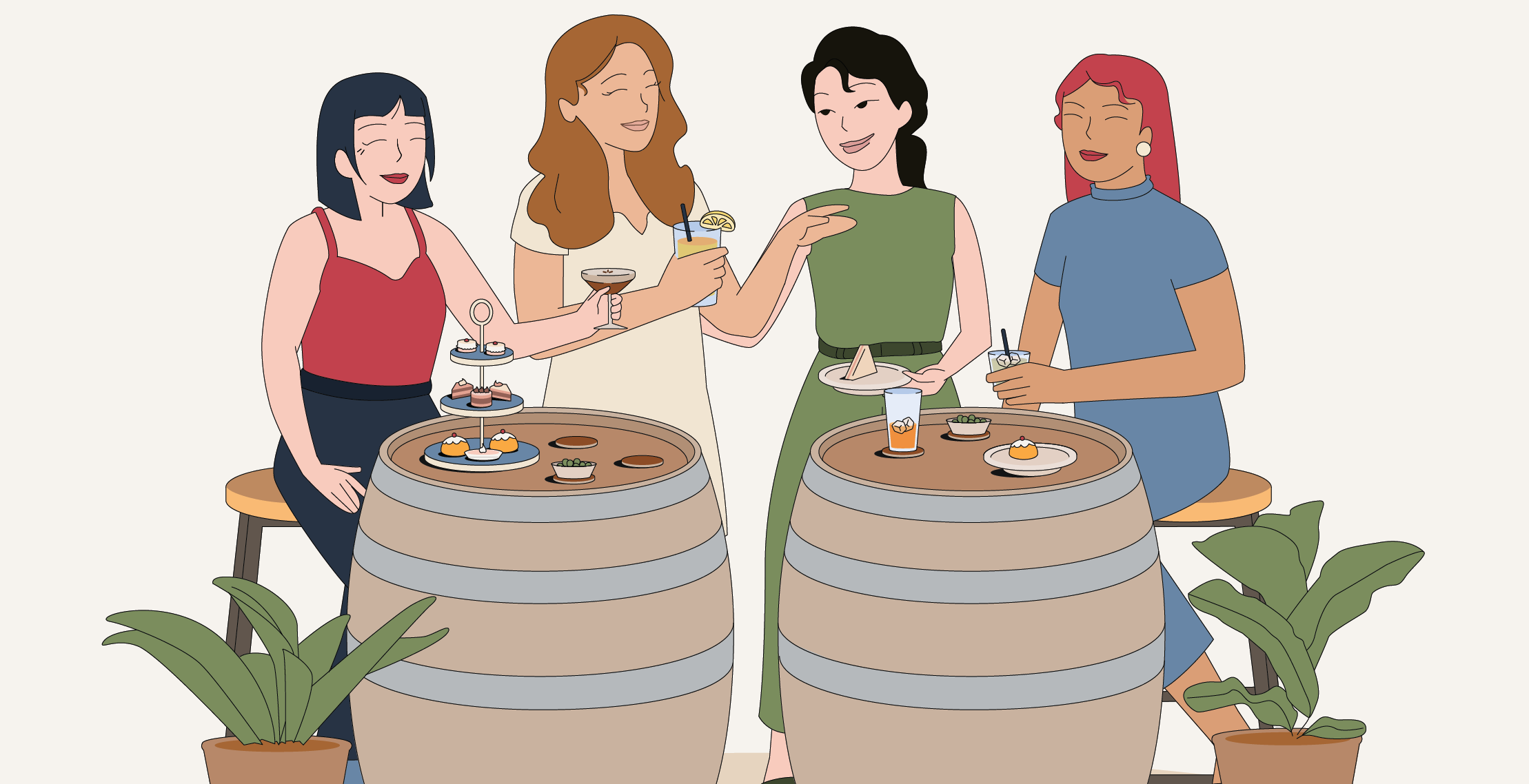 Boozy 'High Tea' at The Distillery | Narrow Tracks Distilling